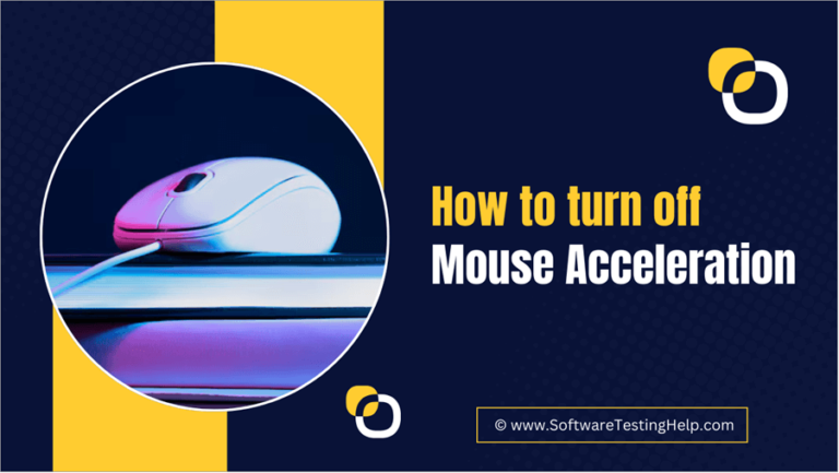 How to Turn Off Mouse Acceleration in Windows