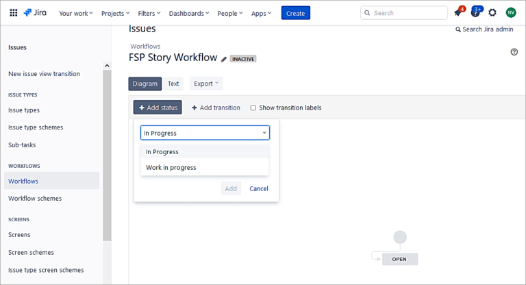 Jira Cloud Workflows Customization