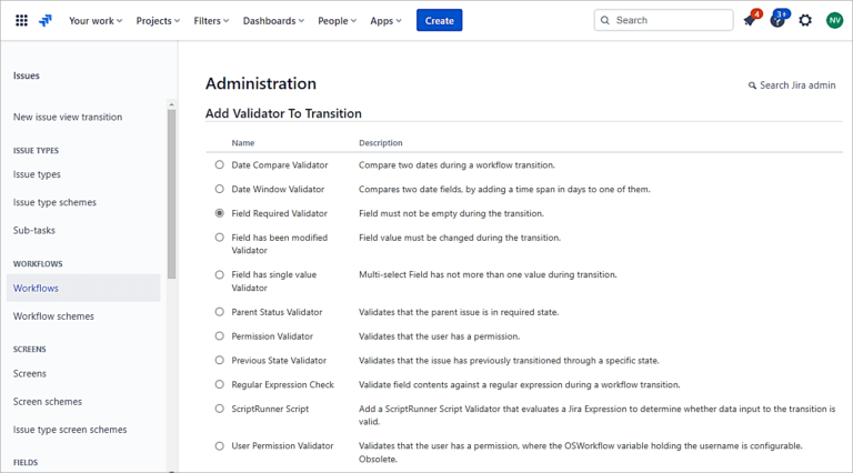 Jira Cloud Workflows Customization