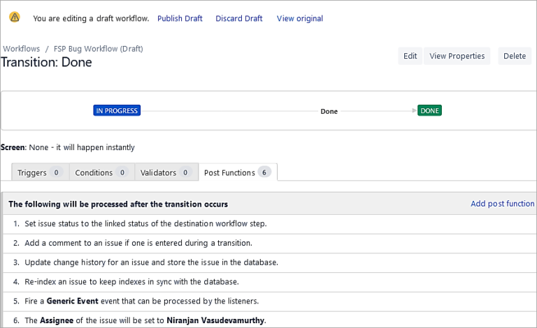 Jira Cloud Workflows Customization