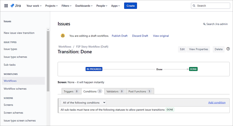 Jira Cloud Workflows Customization
