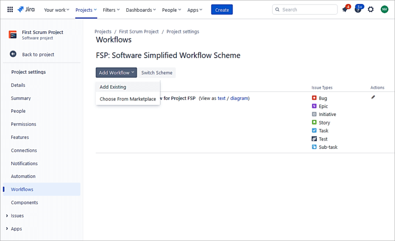 Jira Cloud Workflows Customization