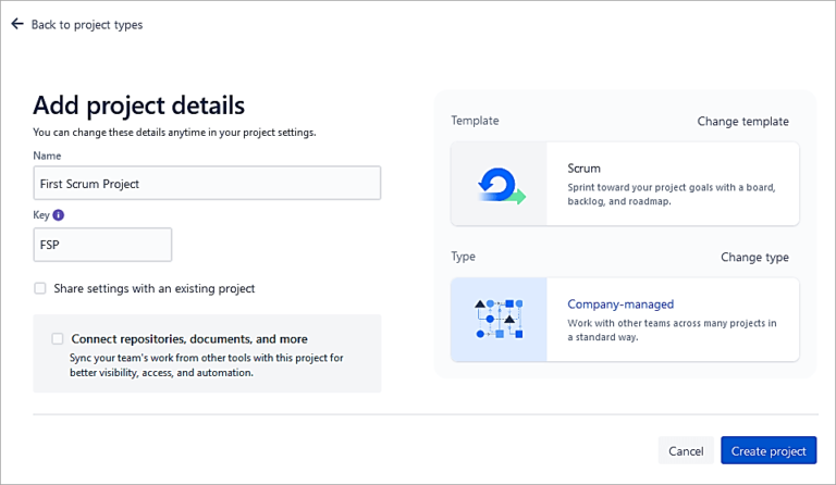 Jira Cloud Projects - Create/Edit and Customizations