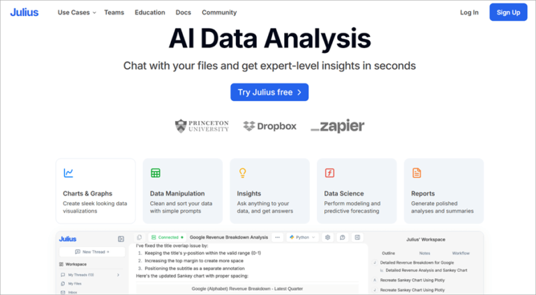 The 10 Best AI Data Visualization Tools for 2026