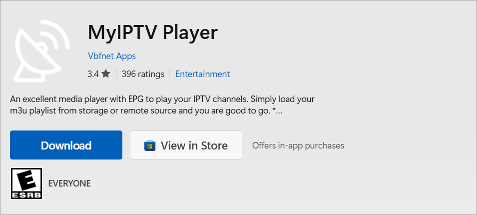 Best IPTV Player for Windows PC