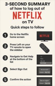 How To Logout Of Netflix On Smart TV