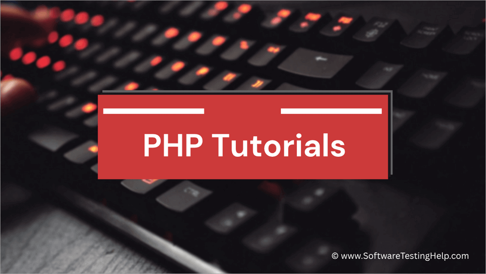 Php Tutorials Learn Php From Scratch