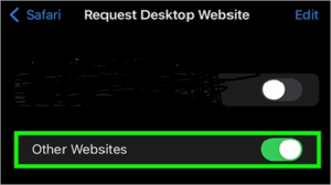 How to Request Desktop Site on iPhone