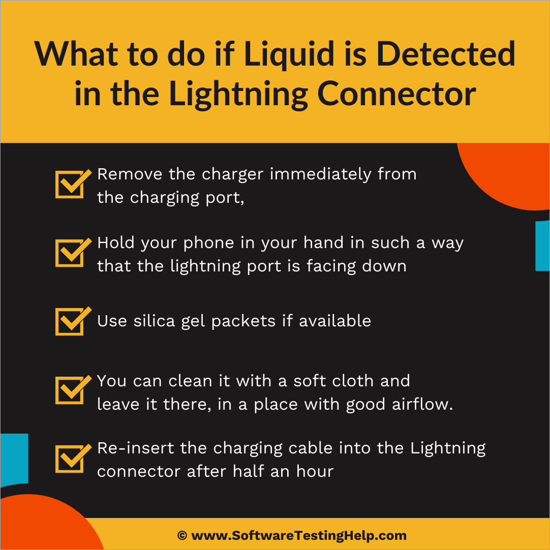 How to Fix Liquid Detected in Lightning Connector iPhone Error