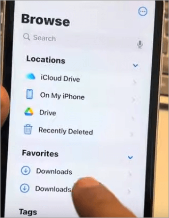 How to Find Downloads on iPhone or iPad Quickly